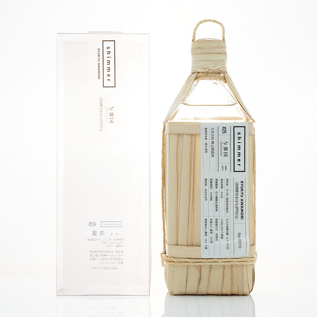 shimmer#25 与那国 清酒酵母まほろば吟仕込 44度｜ – shimmer online