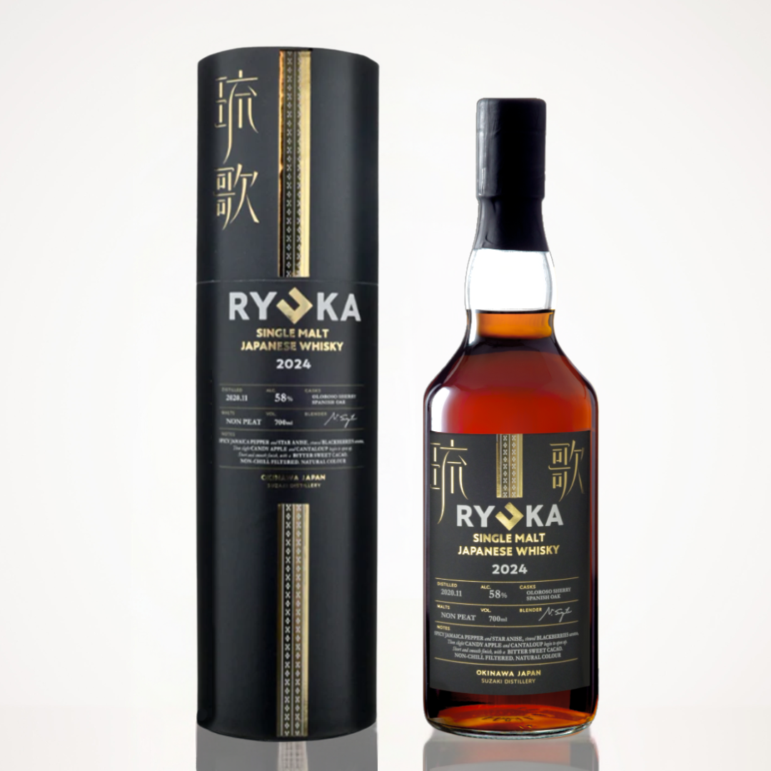 琉歌 SINGLE MALT JAPANESE WHISKY 58度|沖縄初の"ジャパニーズ"ウイスキー – shimmer online